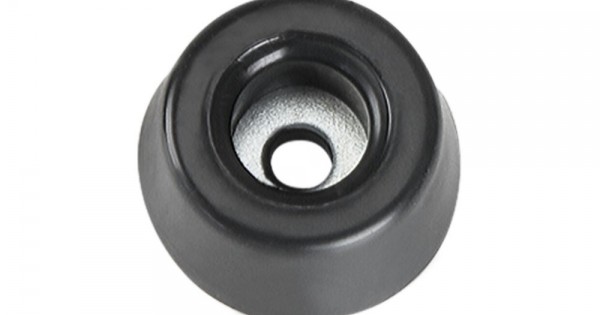 4903 rubber foot 20x9 mm black