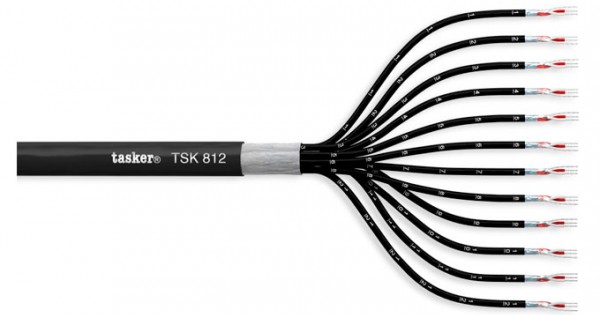 TSK 804 4x2x0,14 mm² Digital-audio multipair cable, DMX,110 Ohm
