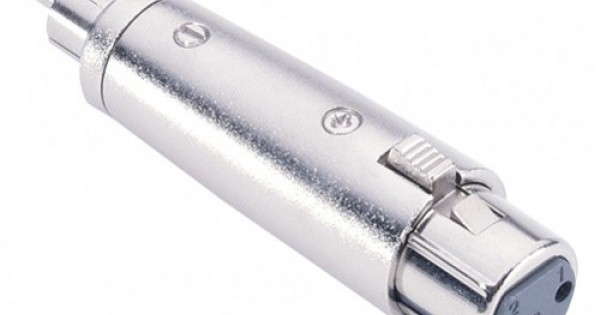 7868 adapter XLR female to RCA male