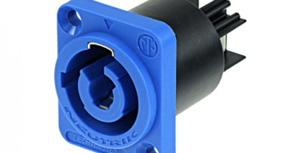 Neutrik NAC3MPA - Panel PowerCon A - type NAC3MPXXA